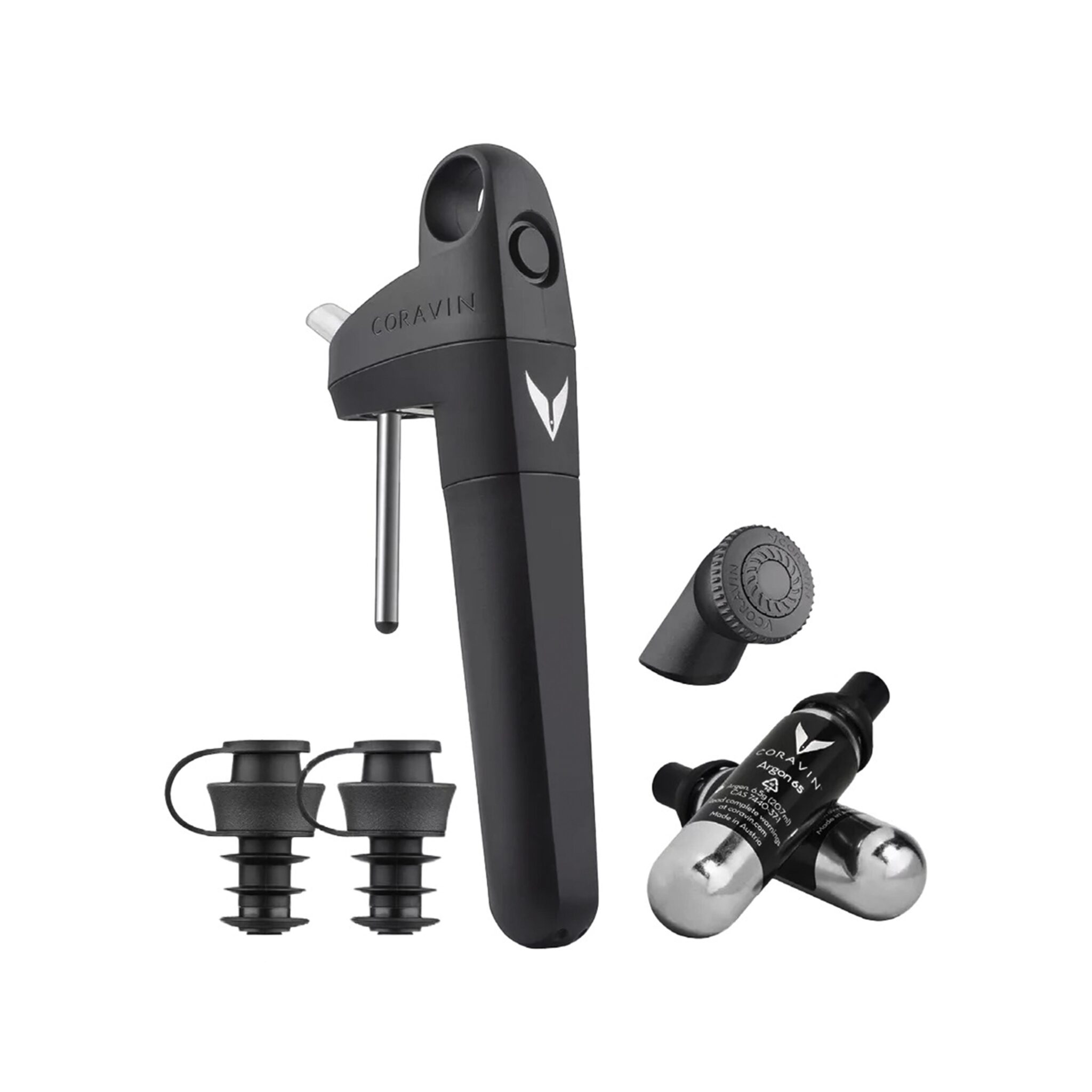 CORAVIN PIVOT & WINE PRESERVATION SYSTEM - BLACK | La Maison du Vin